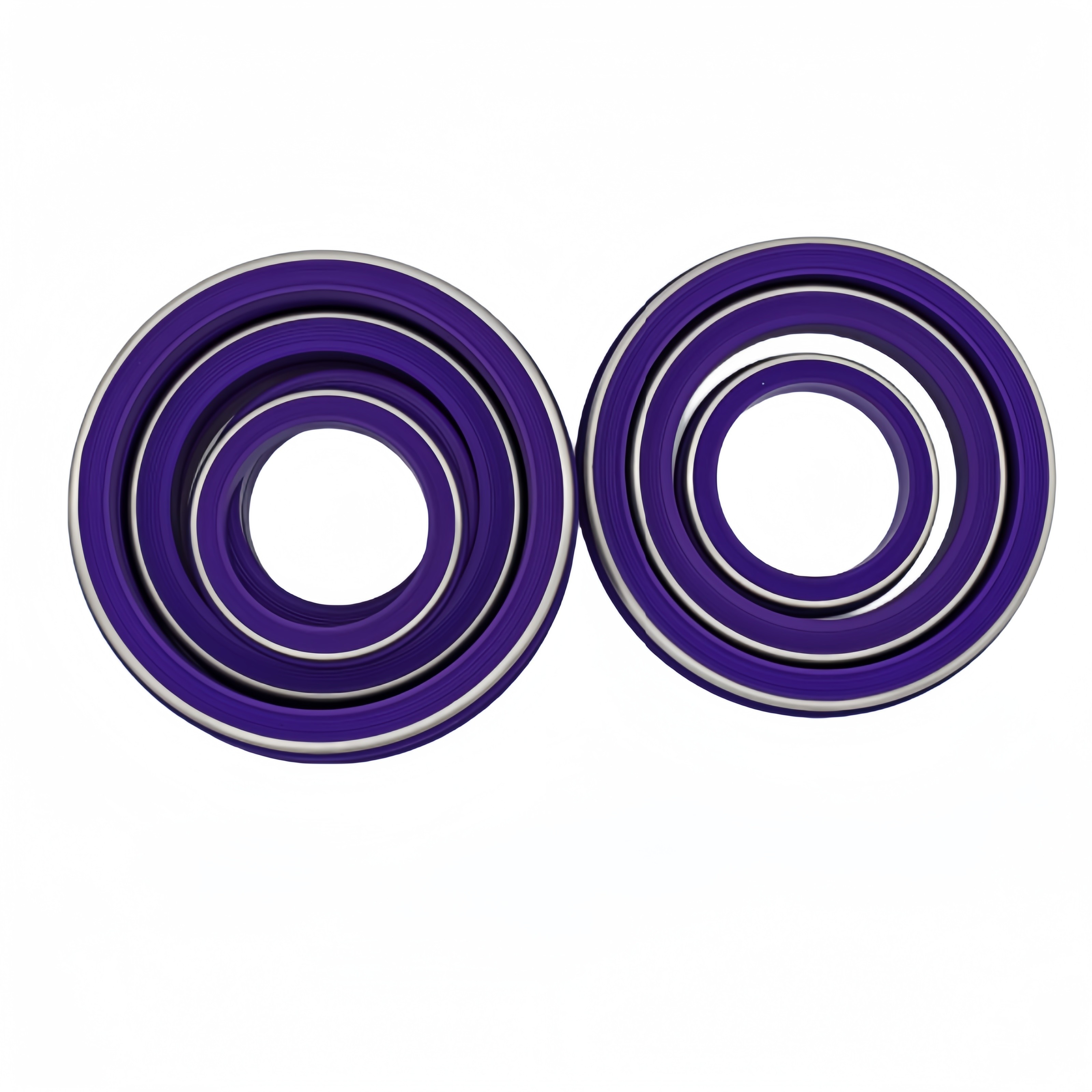 Reliable Sealing Performance Buna-N HNBR Elastomer Lip Ring With Brass ...