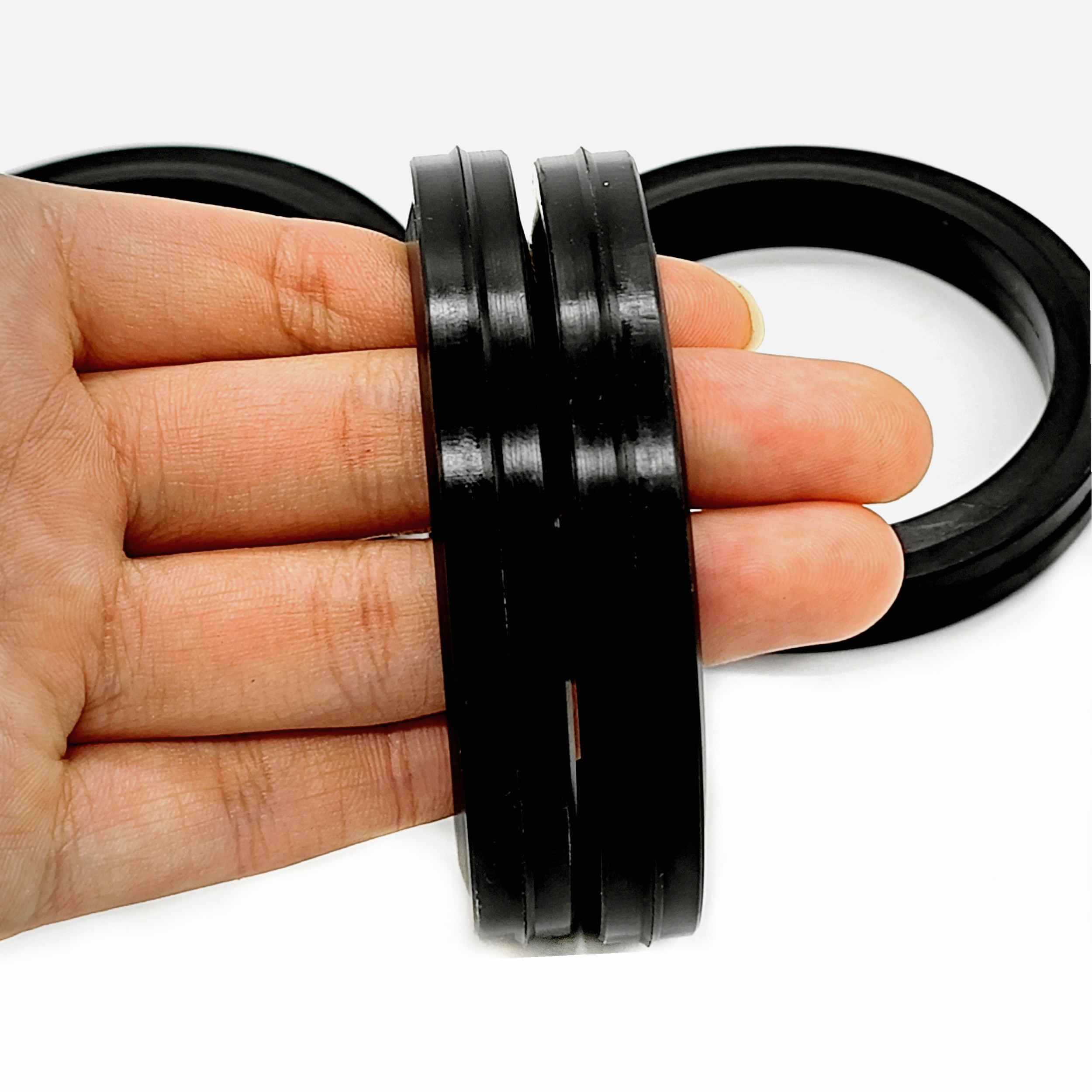 Vee Lip Type 2" Rubber Drilling Seal Rings Fig 607 Guiberson Hammer ...