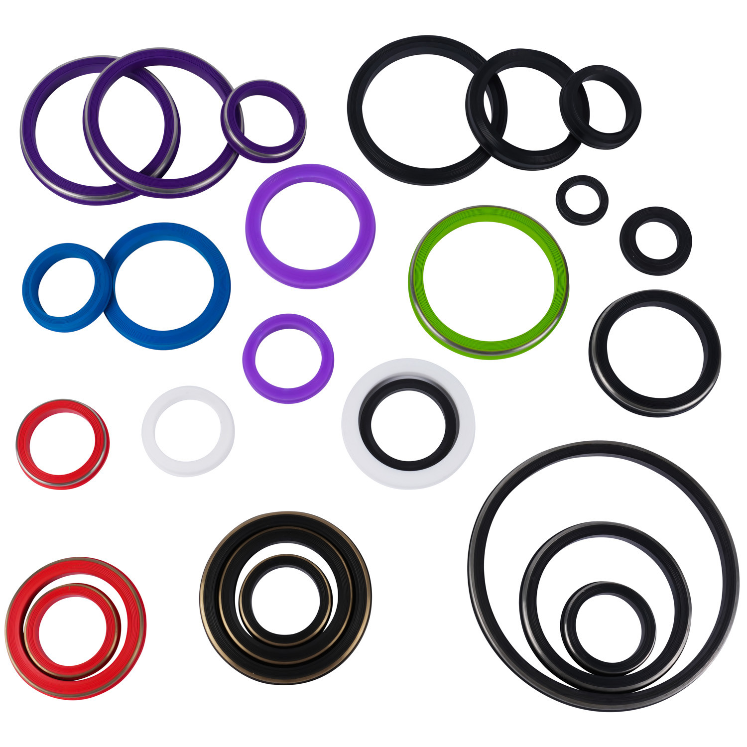 85 Shore A Nitrile NBR PTFE Rubber Hammer Union Seals for oilfield