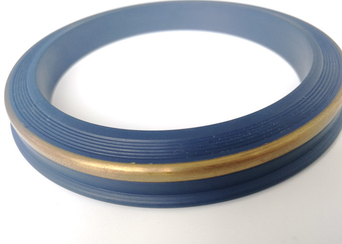 HNBR Rubber 3" Hammer Union Seal With Brass Back Up Anti - Extrusion Ring