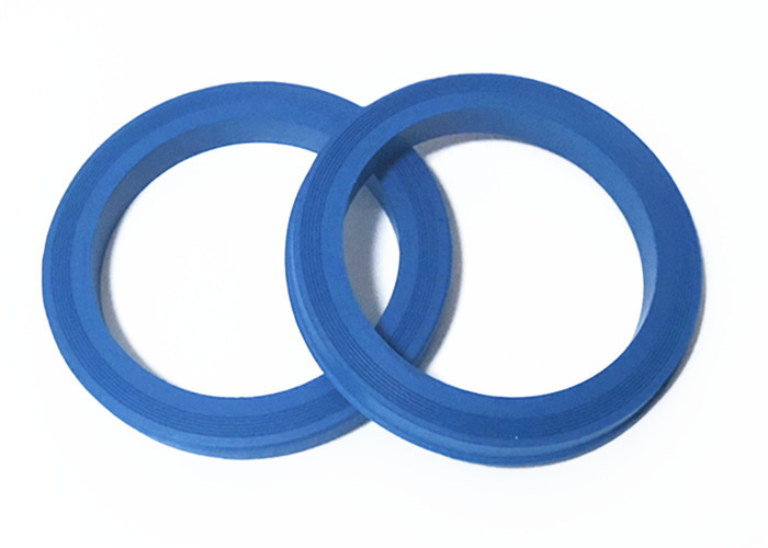 Nitrile 80 Shore A 4 Inch Hammer Union Lip Seal Rings With Stainless ...