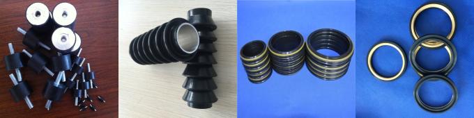 Oil Well Rubber Packer Elements , HNBR Nitrile Oilfield Rubber Products