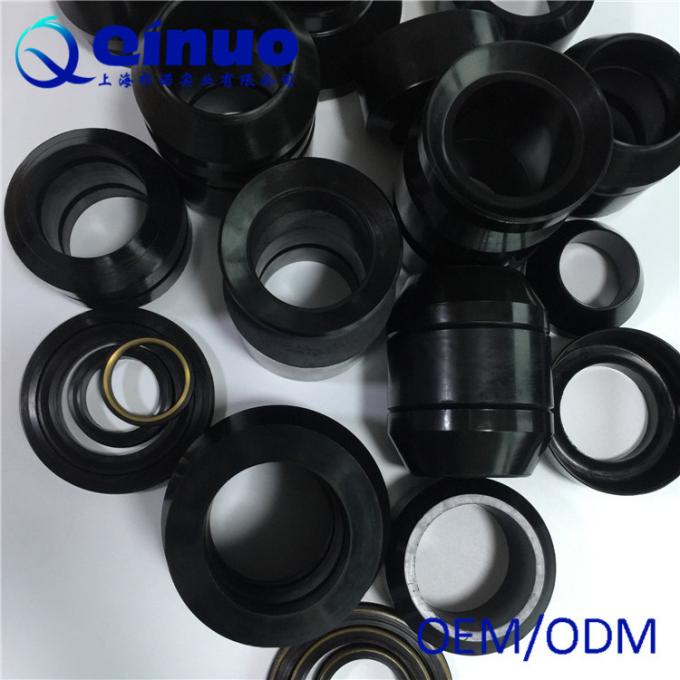 Oil And Gas Rubber Packer Cup Black Color Ageing Resistance Weather ...