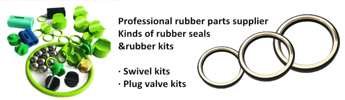 Compression Molded FKM Rubber Gasket Industrial Custom