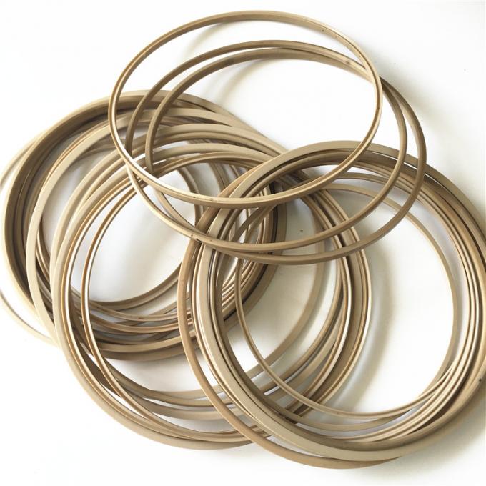 AS568 Soild Flat Type PEEK / PTFE Backup Rings 40 - 90 Shore A