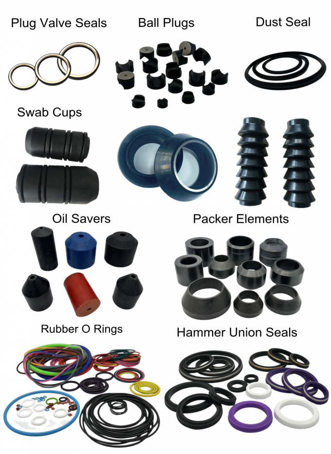 SHQN Custom Color PU Compression Rings Other Oil Well Accessories