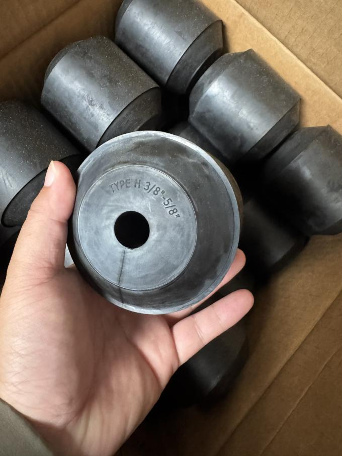 Wireline Cleaning Line Wiper Rubber 3/8"-5/8" H Type With NBR Material ...